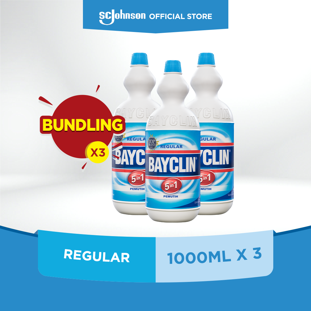 Bayclin Regular 1lt x3 | Lazada Indonesia
