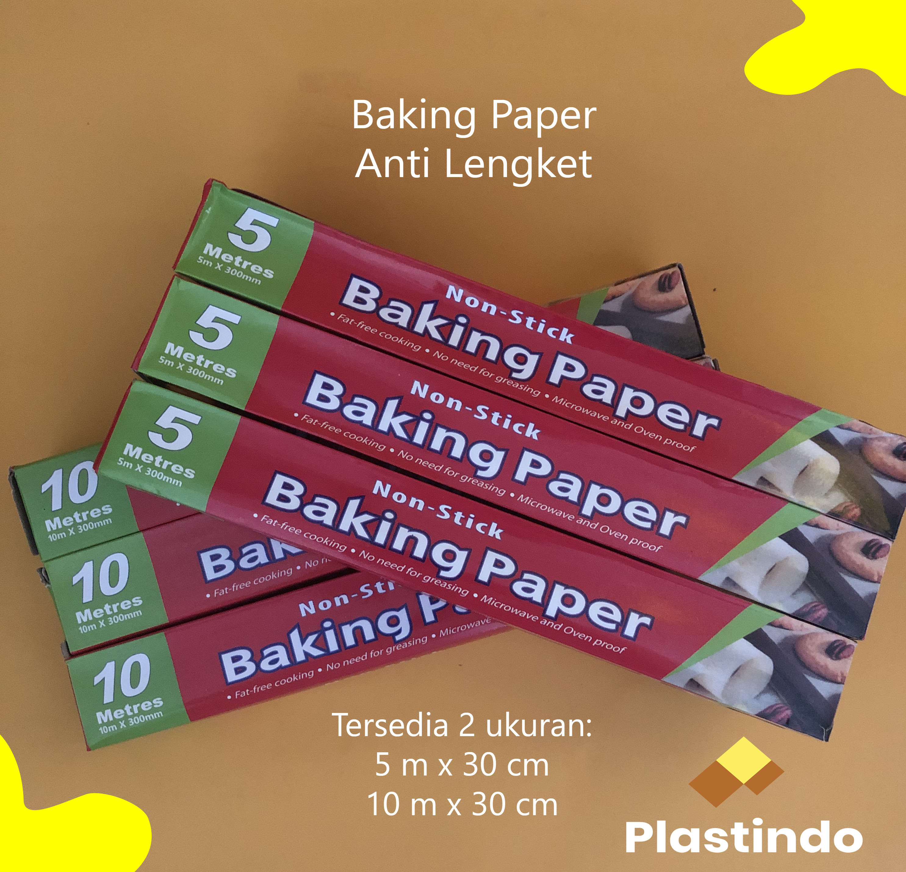 Baking Paper - Kertas Baking - Kertas Roti - Alas Roti - Oil Paper ...
