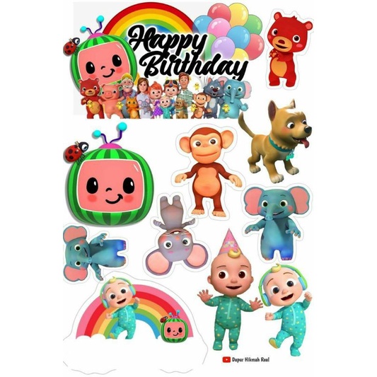 TOPPER COCOMELON PADUDU SHOP | Lazada Indonesia