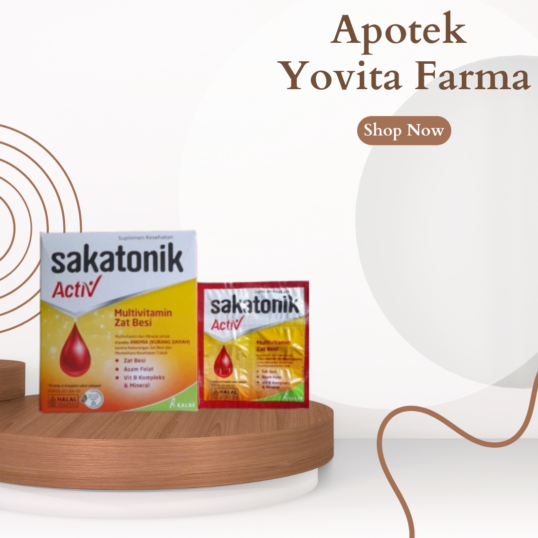 Sakatonik Liver / Activ 6 Kaplet Multivitamin Penambah darah | Lazada ...