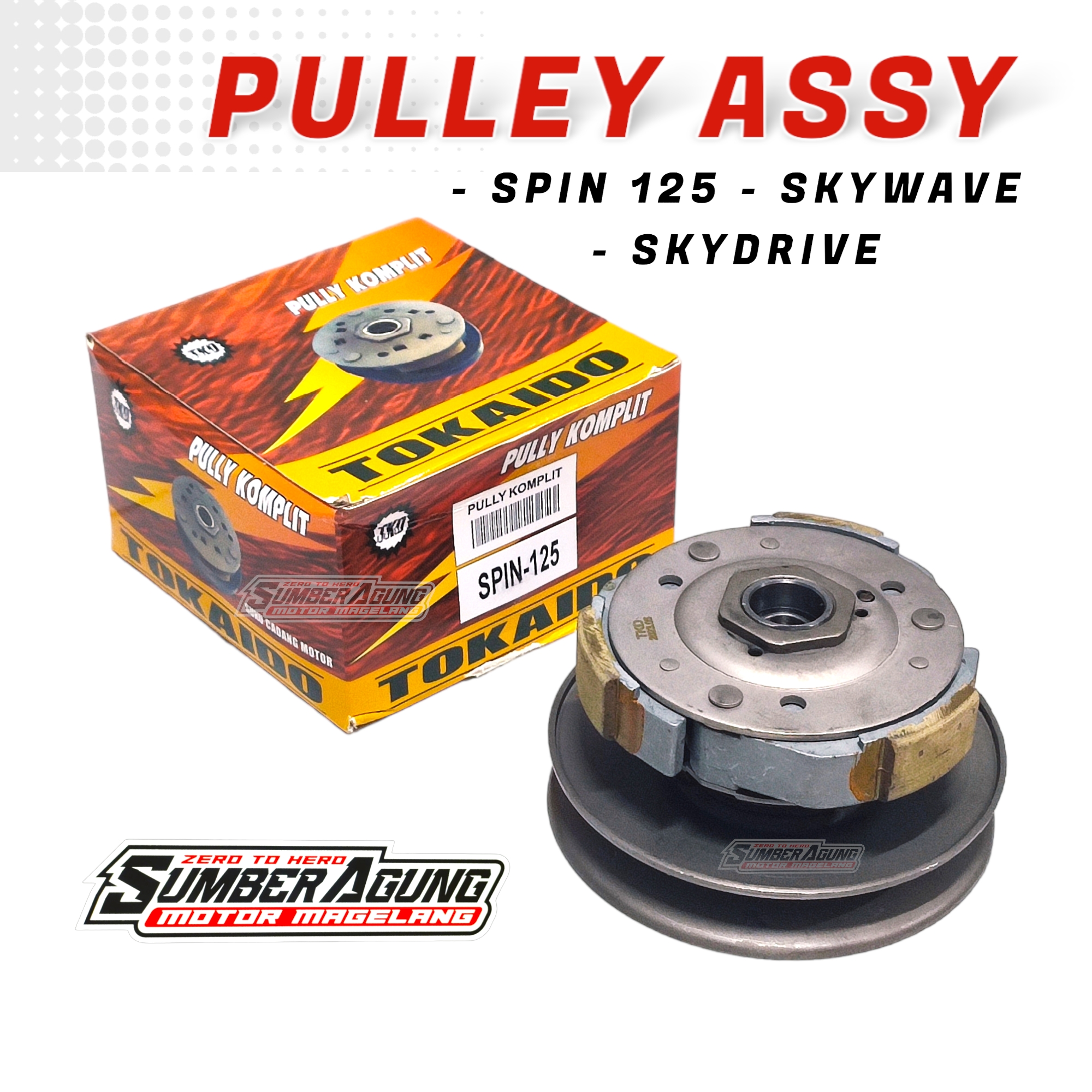 POLY POLI PULLEY PULLY ASSY KAMPAS GANDA SUZUKI SPIN 125 SKYDRIVE SKYWAVE TOKAIDO | Lazada Indonesia