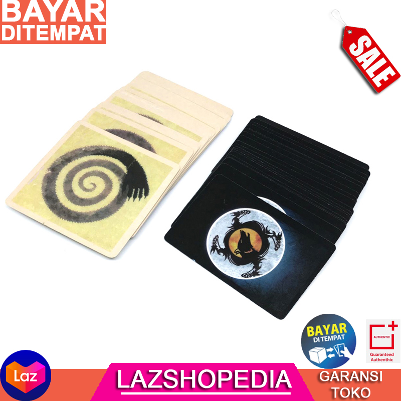 Warewolf Card Board Game / werewolf / kartu werewolf / lazshopedia ...