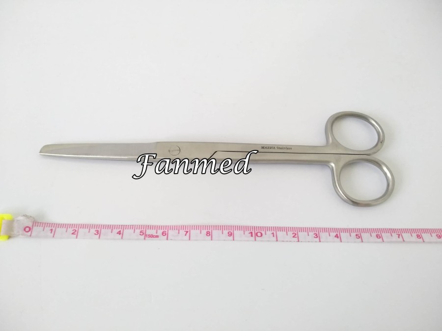 Marwa Gunting Operasi Tajam Tumpul 17,5cm/18cm Ujung Lancip | Lazada ...