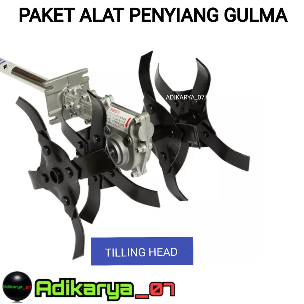 Gear box penggembur tanah mini tiller gear box alat penyiang gulma ...