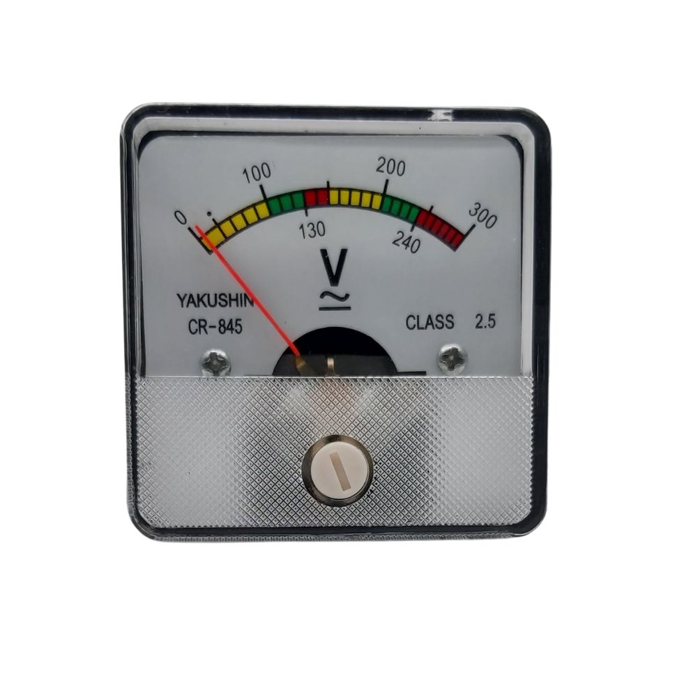 Volt Meter Colok AC Voltmeter Analog Alat Pengukur Listrik Rumah ...