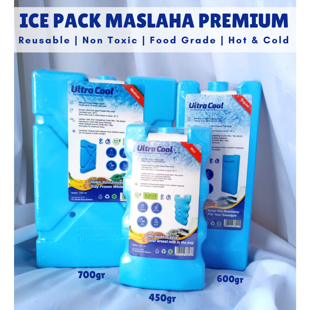 PENDINGIN BOX ES KRIM ALAT ICE PACK UNTUK ESKRIM ESPEK THERMAFREEZE ...