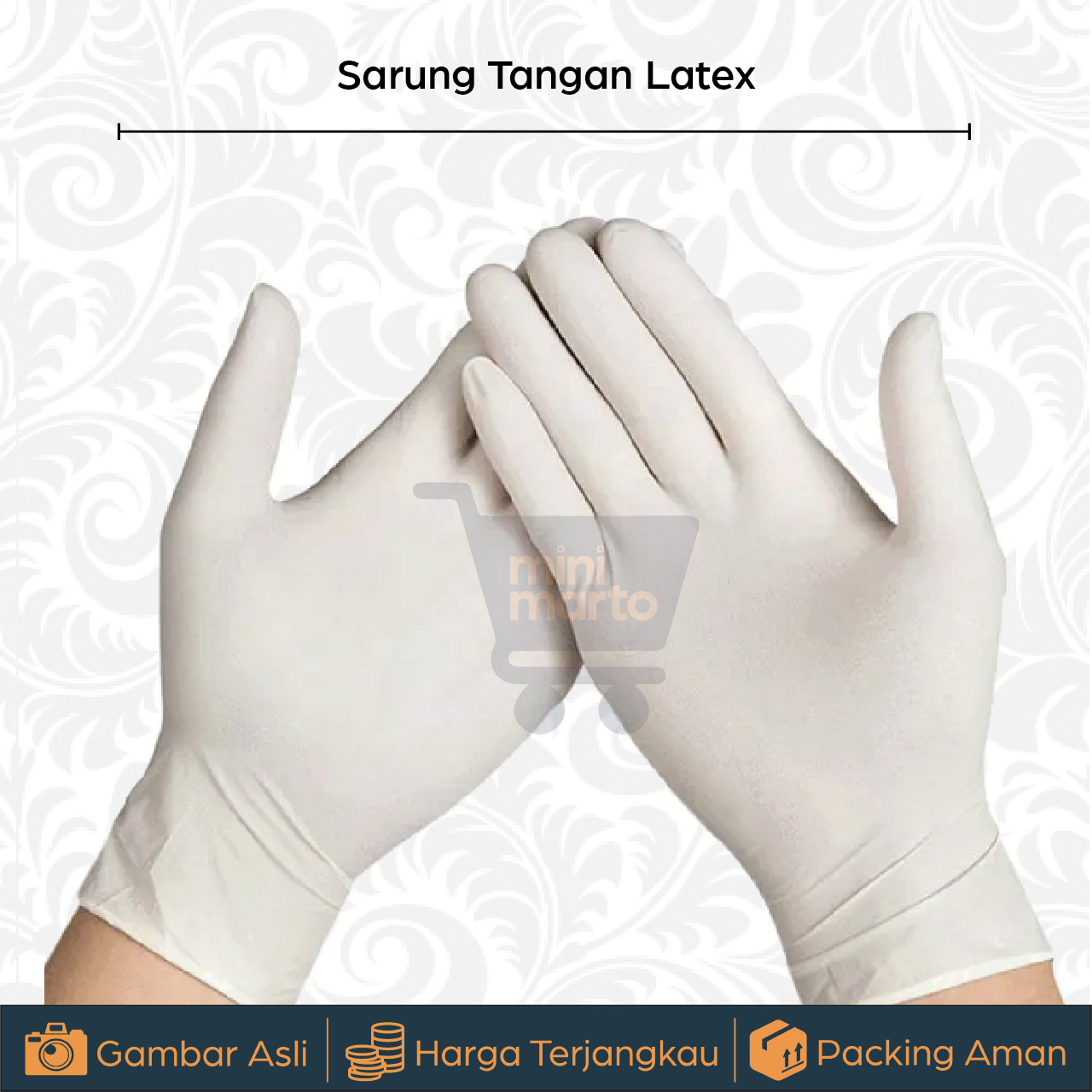 Sarung Tangan Latex / Lateks Non Medis Satuan - Minimarto | Lazada Indonesia