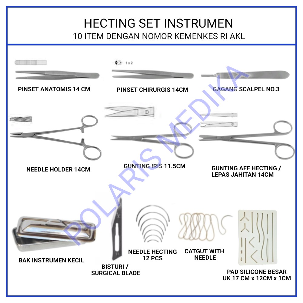 Hecting Set / Set Jahit Luka | Lazada Indonesia