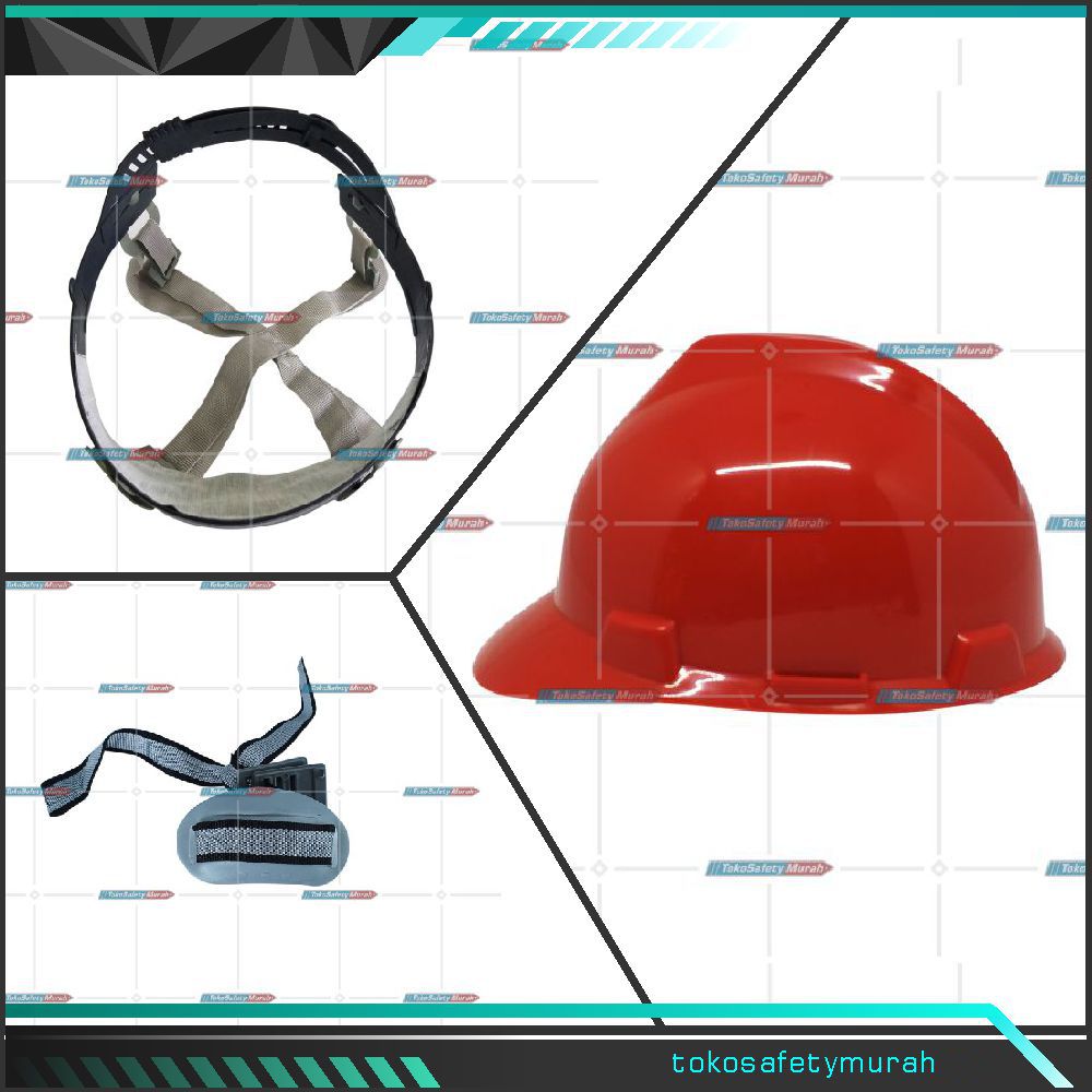 Helm Safety Proyek K3 HSE SNI Helmet Pelindung Kepala AAA | Lazada ...