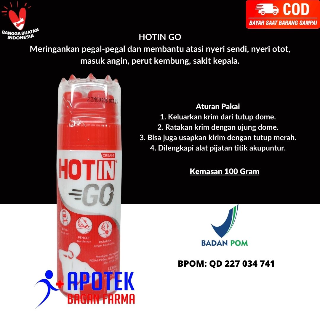 HOTIN GO CREAM 100 GRAM | Lazada Indonesia