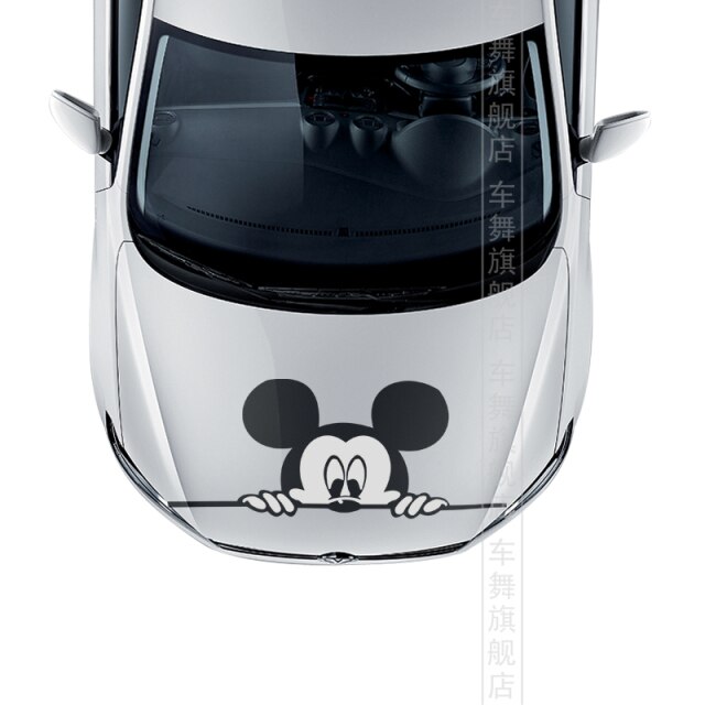 Sticker Mobil Mickey Mouse Stiker Kap Mobil Mickey Mouse | Lazada Indonesia