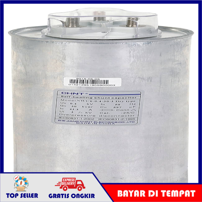 Capacitor Chint NWC6 450V 20KVAR Dry Type Kapasitor Bank Tabung ...