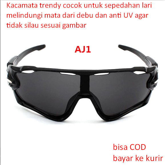 Kacamata trendy cocok untuk sepedahan lari melindungi mata dari debu ...