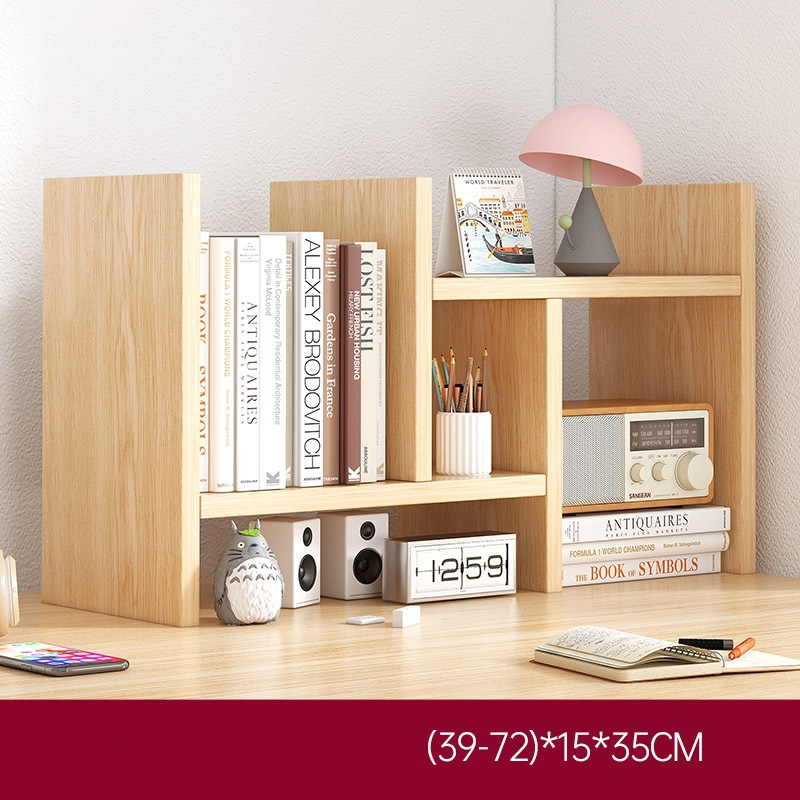 Rak Buku Mini Atas Meja Rak Portable Serbaguna Minimalis Ekonomis ...