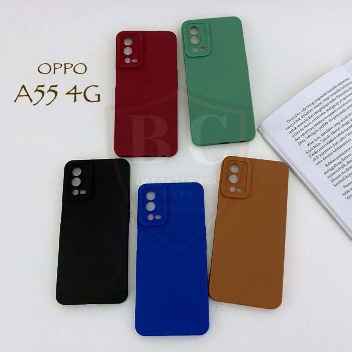 CASE FOR OPPO A55 4G - SOFTCASE PRO CAMERA FOR OPPO A55 4G A5S A7 A12 ...