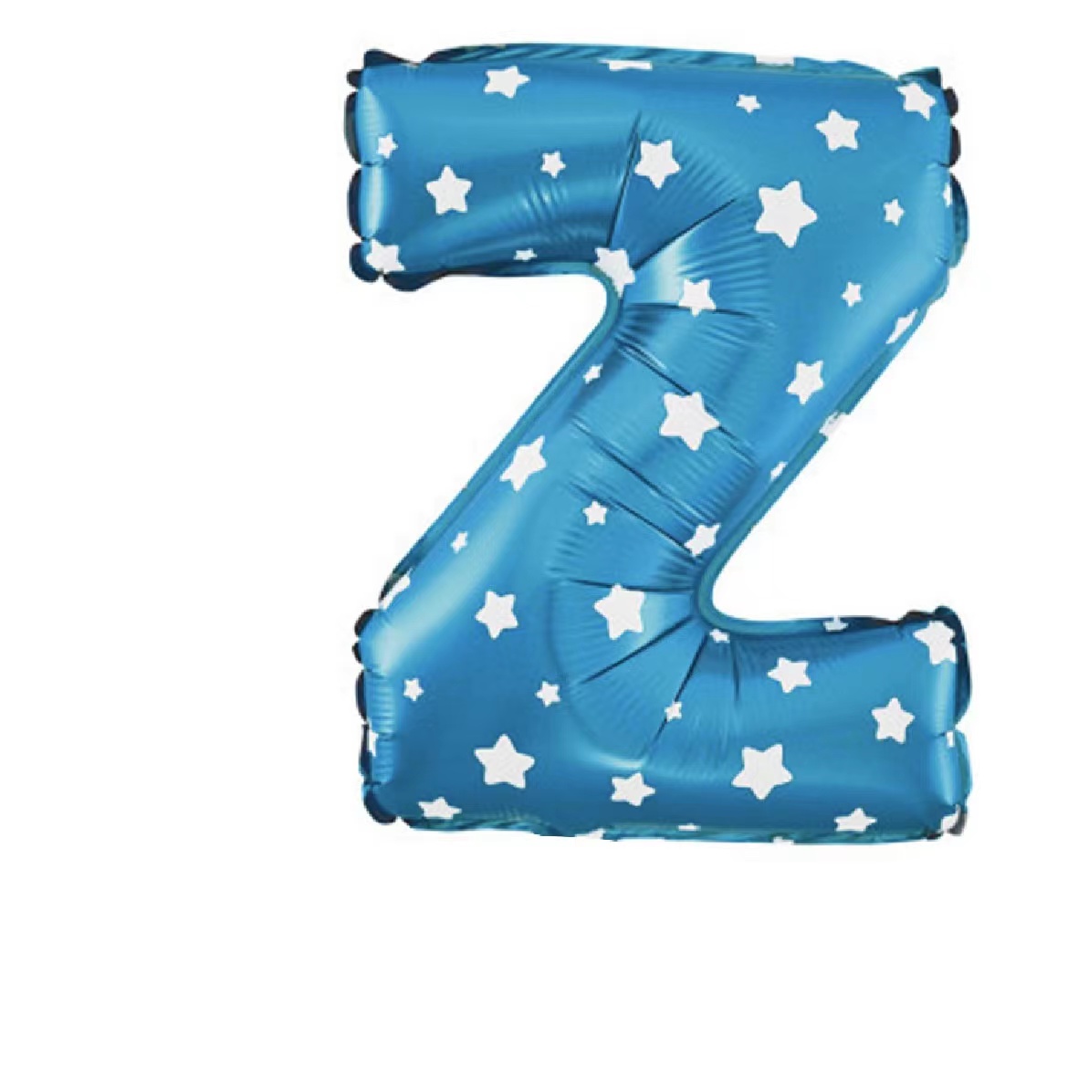 Balon Foil Huruf Abjad Alphabet Biru A-Z (16inch/40cm) balon balon ...