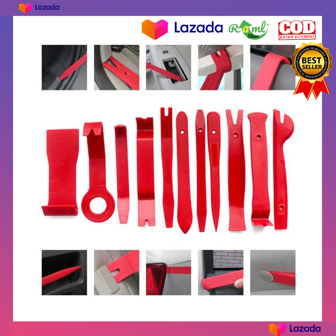 Alat Cungkil Dasboard Interior Mobil 11 in 1 / Alat Bantu Pembuka Panel ...
