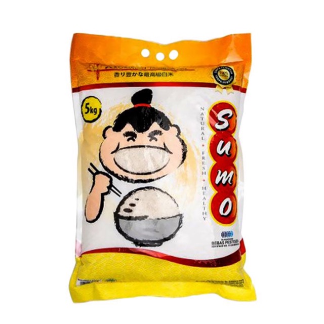 Beras Sumo Premium Kemasan Kuning [5 kg] | Lazada Indonesia