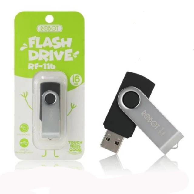 ROBOT RF116 16GB RF108 8GB Flashdisk FlashDrive USB Drive - Garansi ...