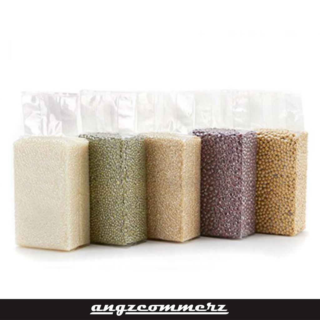 Vacuum Sachet Pack Rectangle 300X 110+30 Plastic Clear 10 pcs | Lazada ...