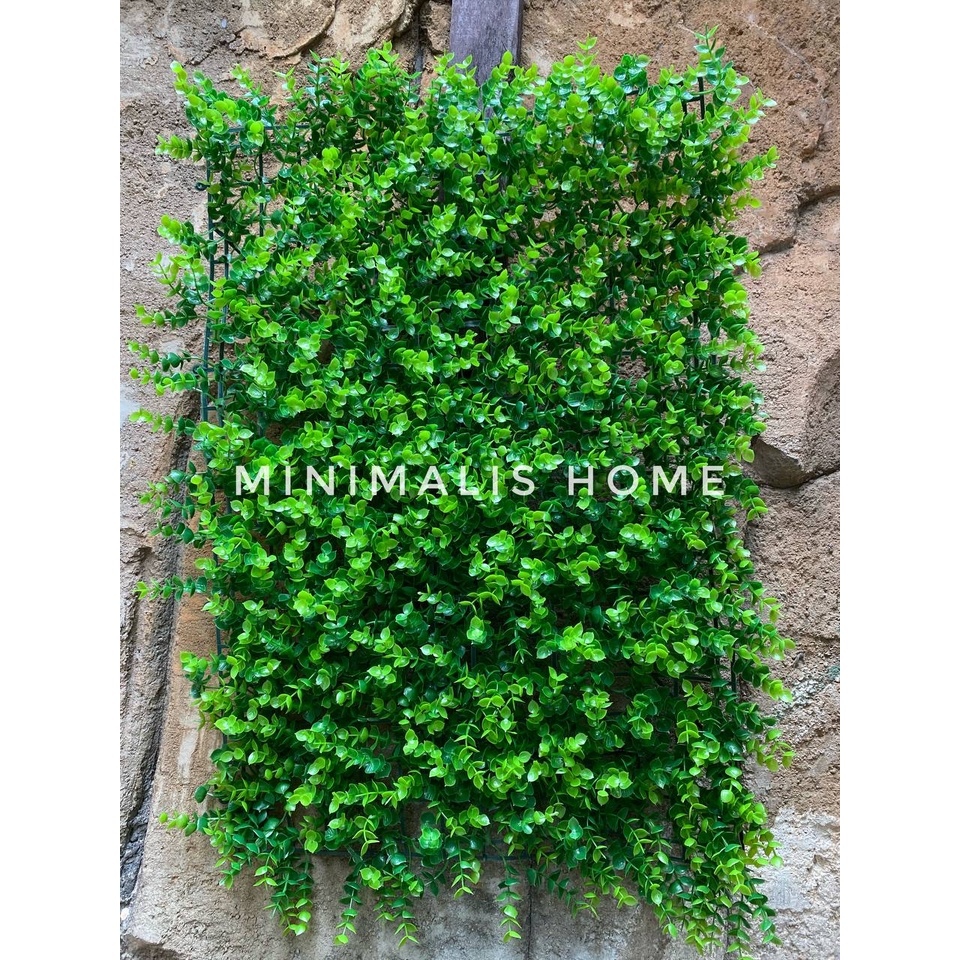 Rumput Dinding Sintetis Daun Hias Sintesis Dekorasi Dinding Artificial ...