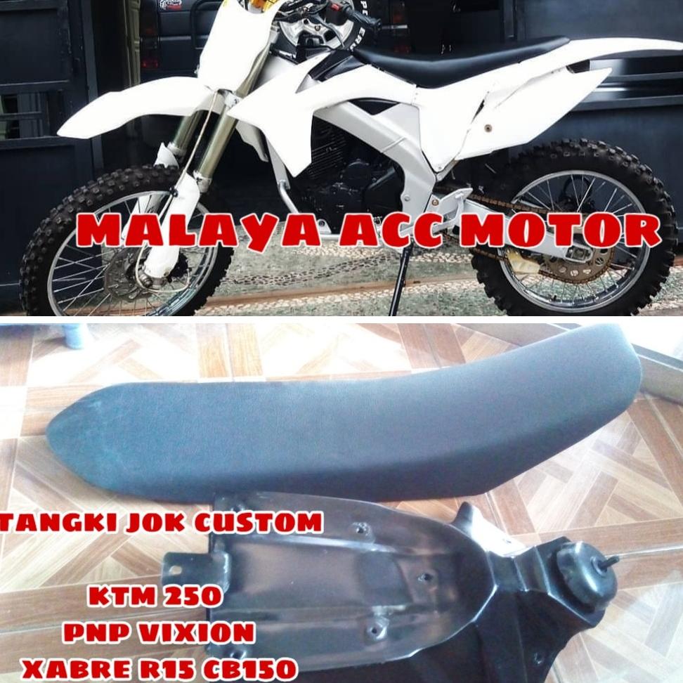 tangki jok custom vixion cb150 injeksi atau karbu model ktm 250 ...