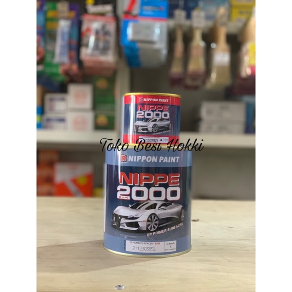 Epoxy Primer Grey Nippe 2000 + Hardener / Cat Dasar Mobil | Lazada ...