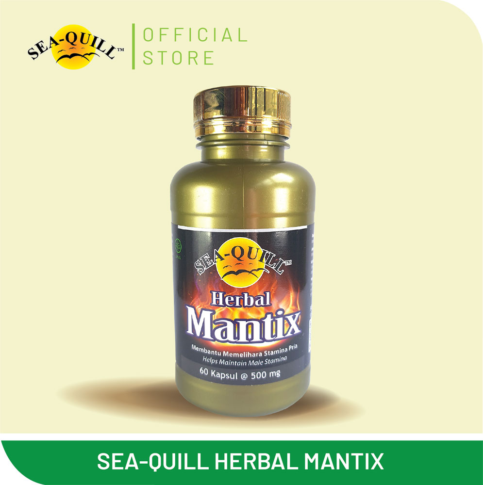 Sea Quill HERBAL MANTIX 60 kapsul Suplemen Stamina Pria | Lazada Indonesia