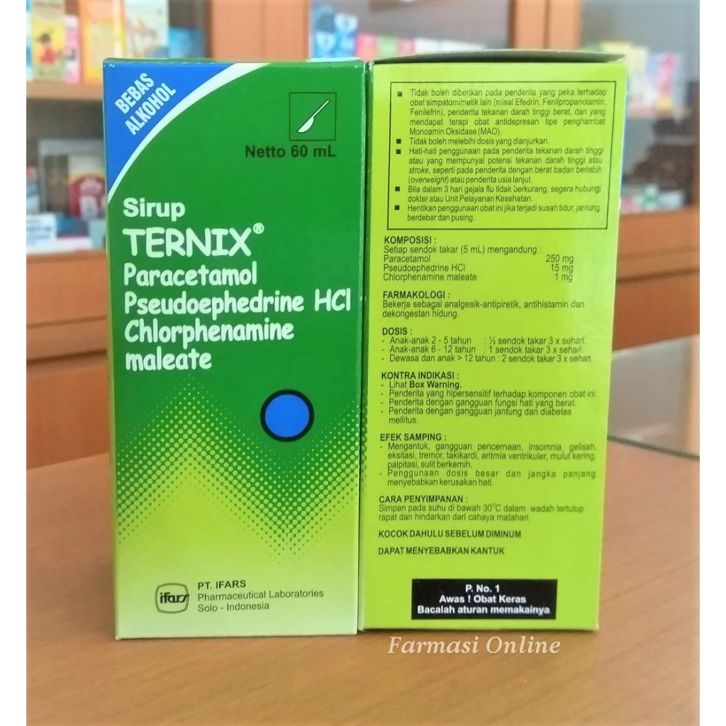Ternix Syrup 60 ml | Lazada Indonesia