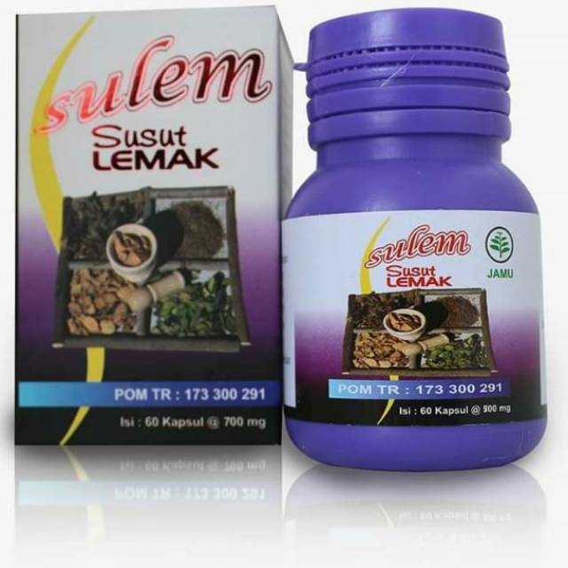 SULEM Susut Lemak Pelangsing Pria dan Wanita GARANSI Original - 60 ...