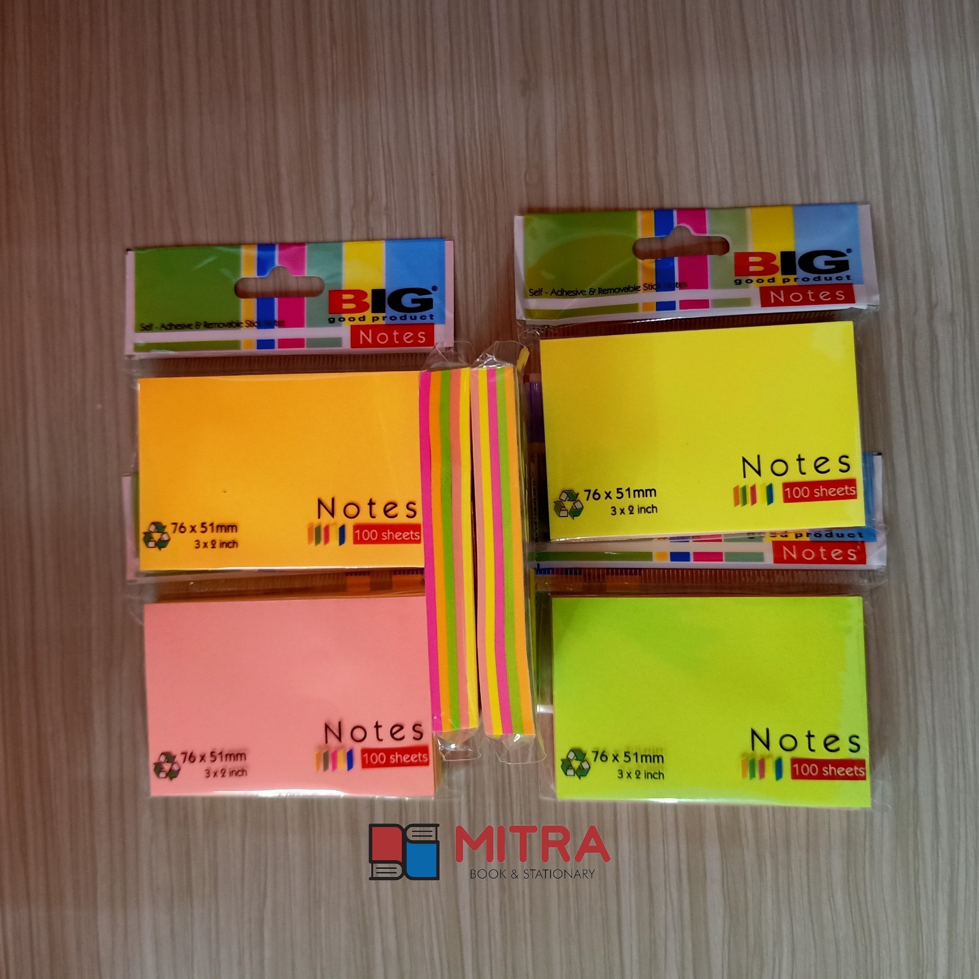 stick note / post it BIG 76x51mm Rainbow | Lazada Indonesia