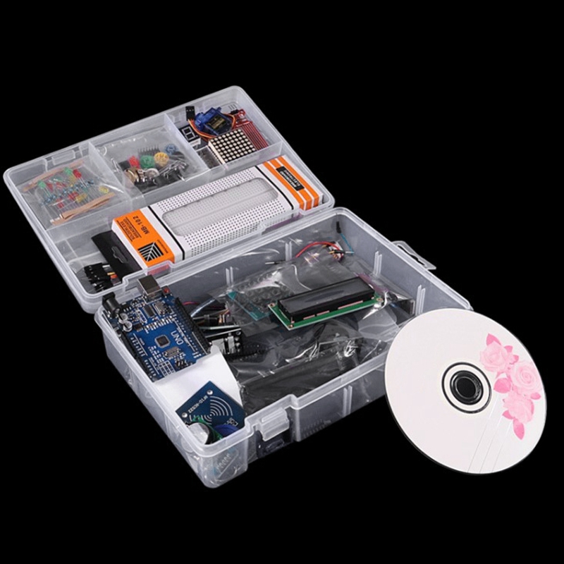 Super Starter Kit for Arduino UNO R3 Upgraded Version Learning Suite with Retail Box - HF MALL ...