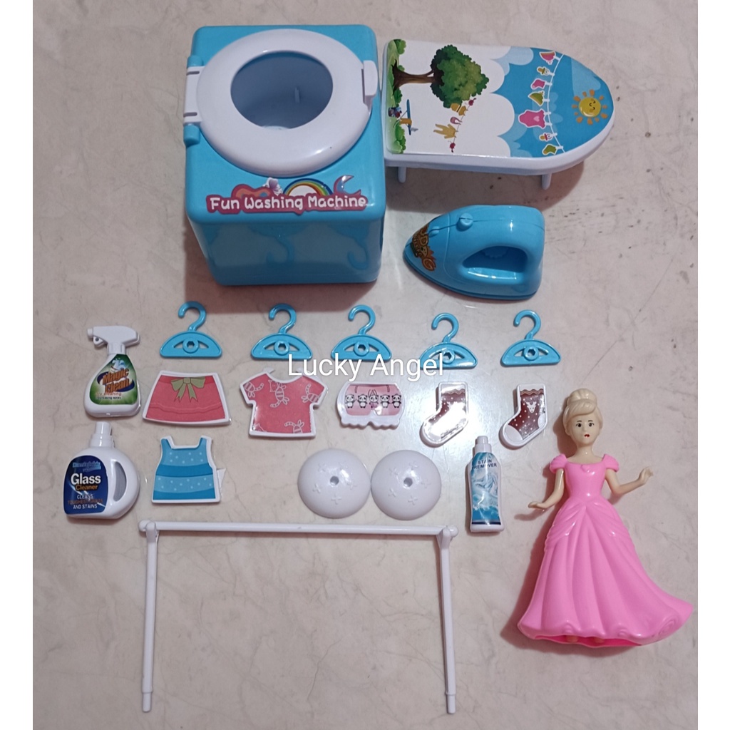 mainan mesin cuci laundry lengkap dengan boneka kecil - laundry ktg ...