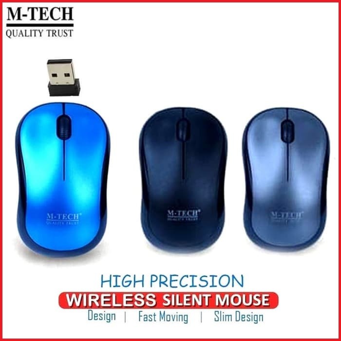 M-Tech W90 Mouse Wireless Silent Original | Lazada Indonesia