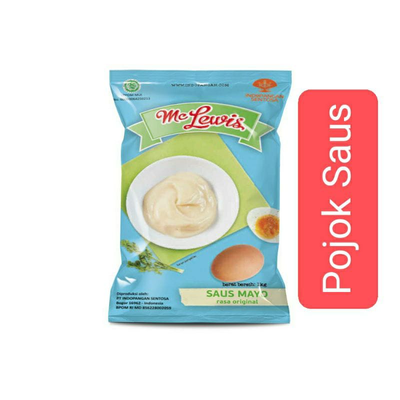Mc Lewis mayones mayo original 1kg / mayones 1kg murah gratis ongkir ...
