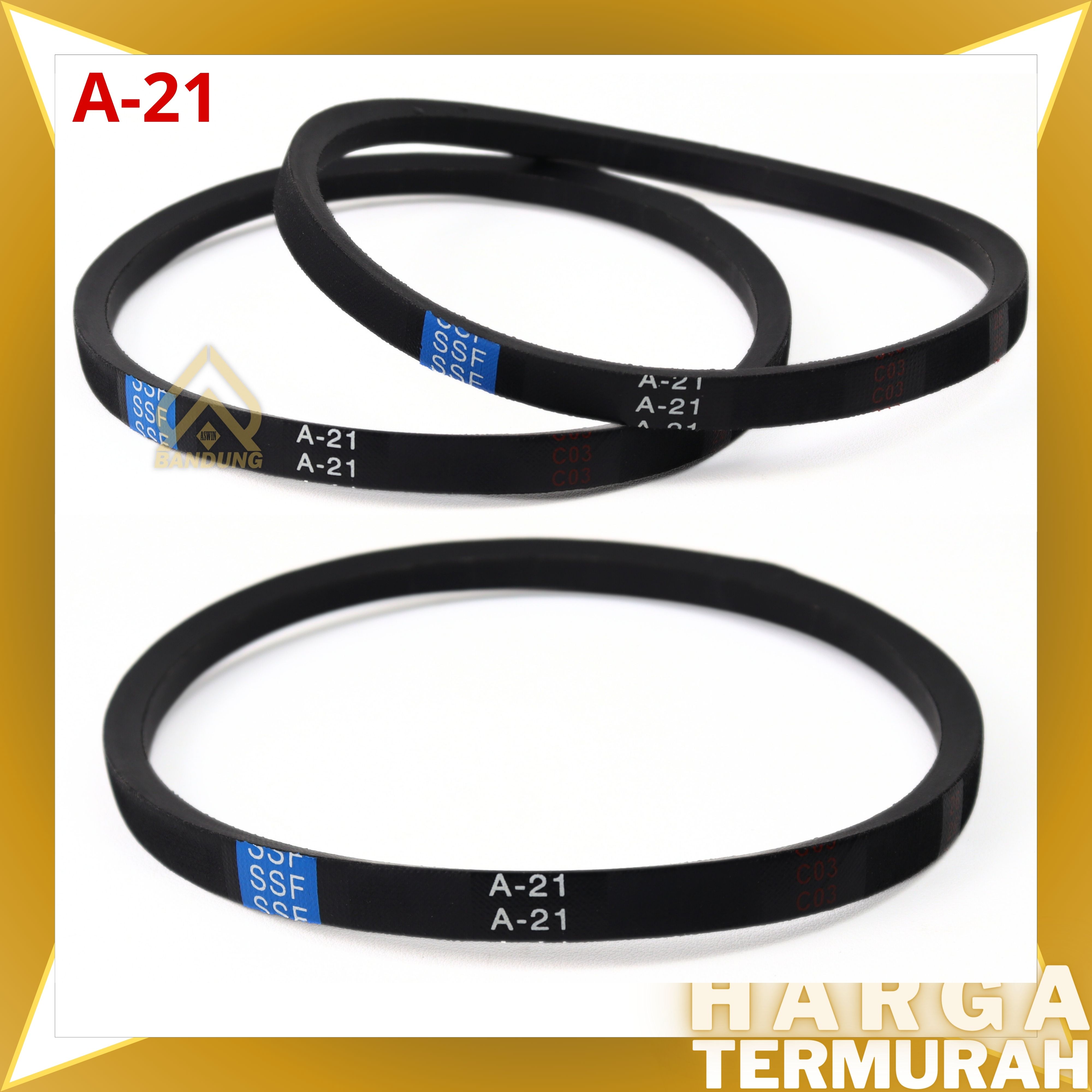 VANBELT zise A MESIN CUCI MULTI / V BELT / FANBEL / PAMBEL / FANBEL ...
