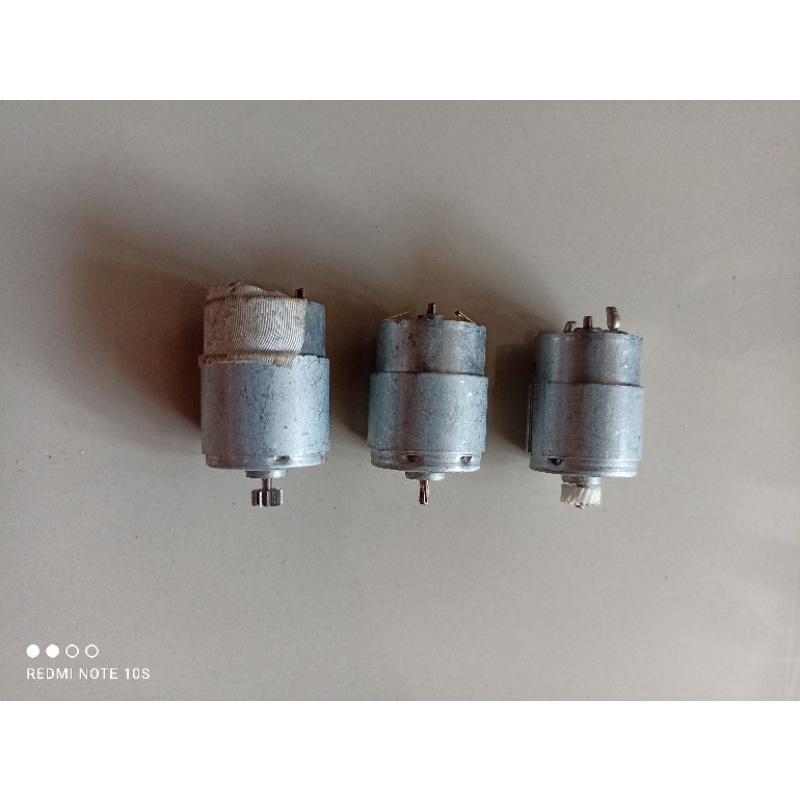 MOTOR PRINTER DINAMO PENGGERAK MINI DINAMO DC 12 VOLT EM-606 AS PENDEK ...