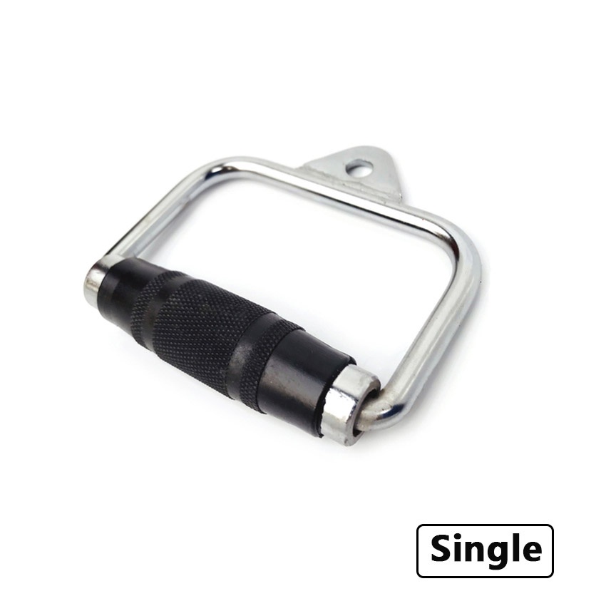 Seated Row Handle D Handle Gym Rowing Single/Dua Handle Pegangan Gym ...