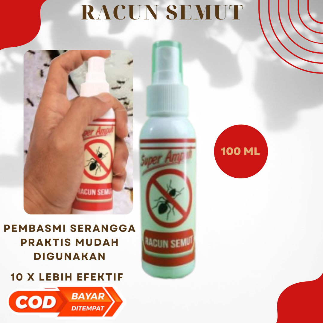 Ampuh Racun Serangga Racun Semut Merah Racun Semut Kecoa Rayap Kaki ...