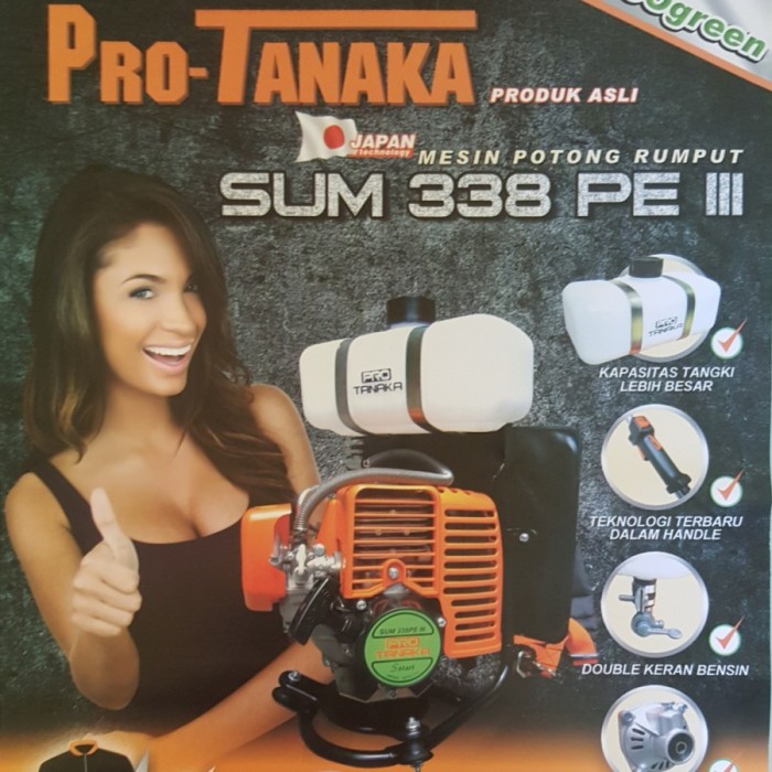 PRO TANAKA MESIN POTONG RUMPUT GENDONG - AZZASHOP25 | Lazada Indonesia