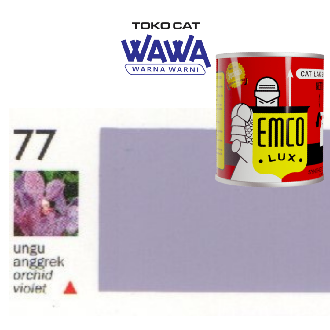 Emco Lux cat kayu dan besi sintetis "SEGITIGA" 0.5 KG | Lazada Indonesia