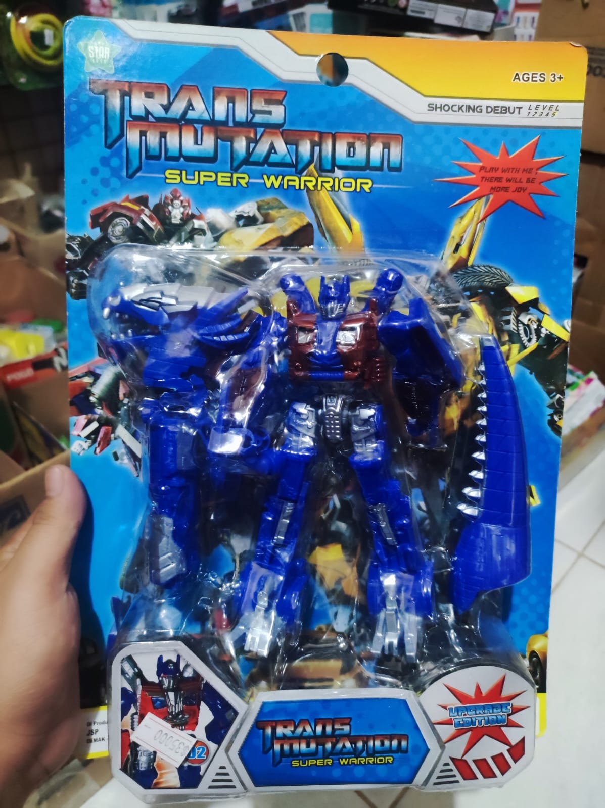 Mainan Robot Trans Mutation Super Warrior Keren / Mainan Robot Berubah Jadi Tyrex | Lazada Indonesia