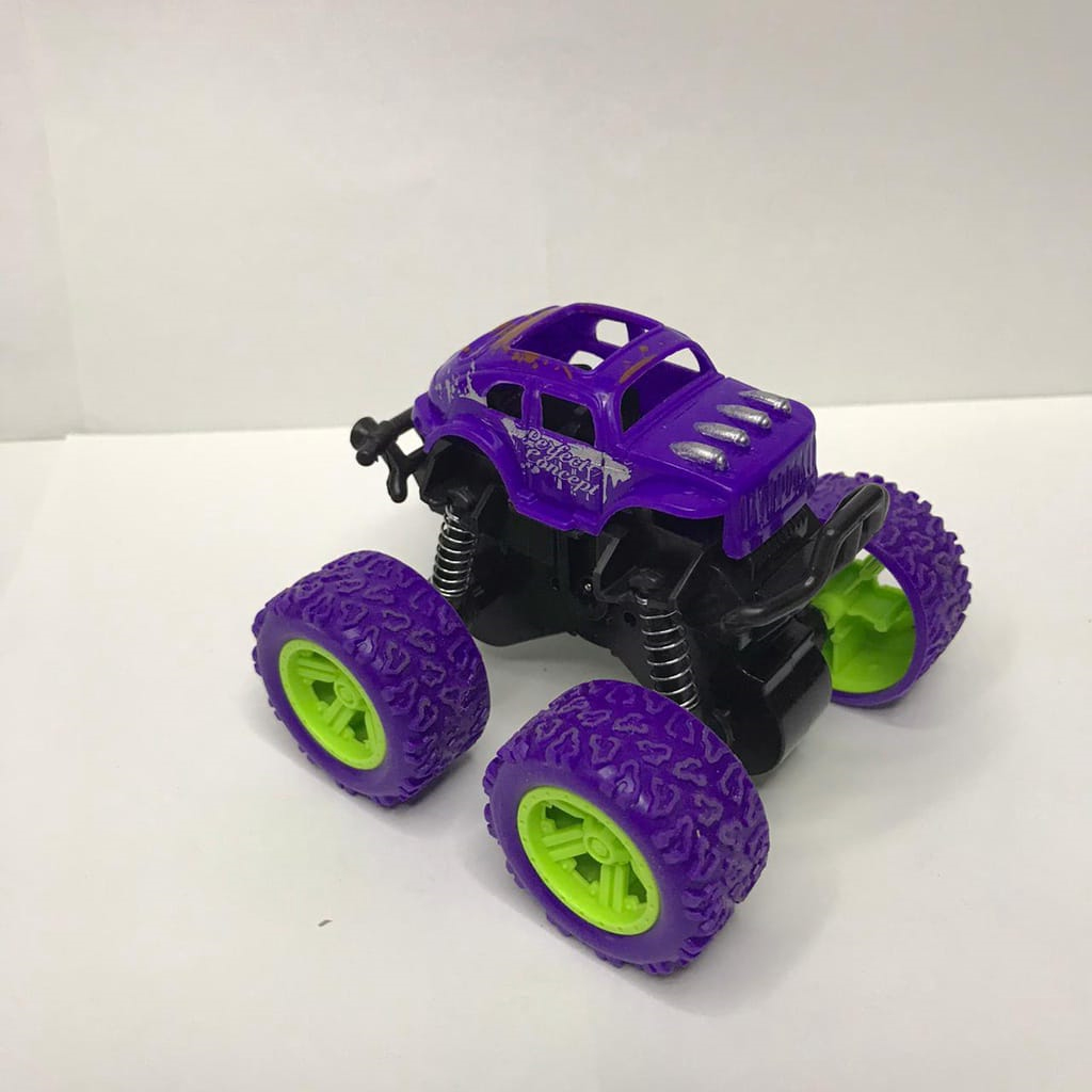 SUPERMALL Mainan Mobil Anak Monster Zap Jip Off Road 4 Drive Inertial ...