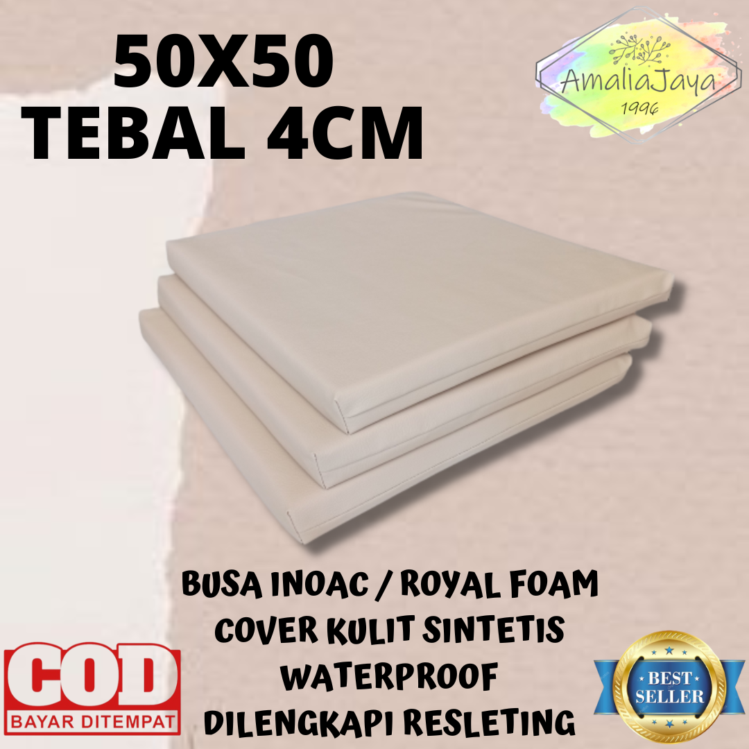 UKURAN 50X50X4CM ALAS DUDUK KURSI | ALAS DUDUK LESEHAN | ALAS MEDITASI ...