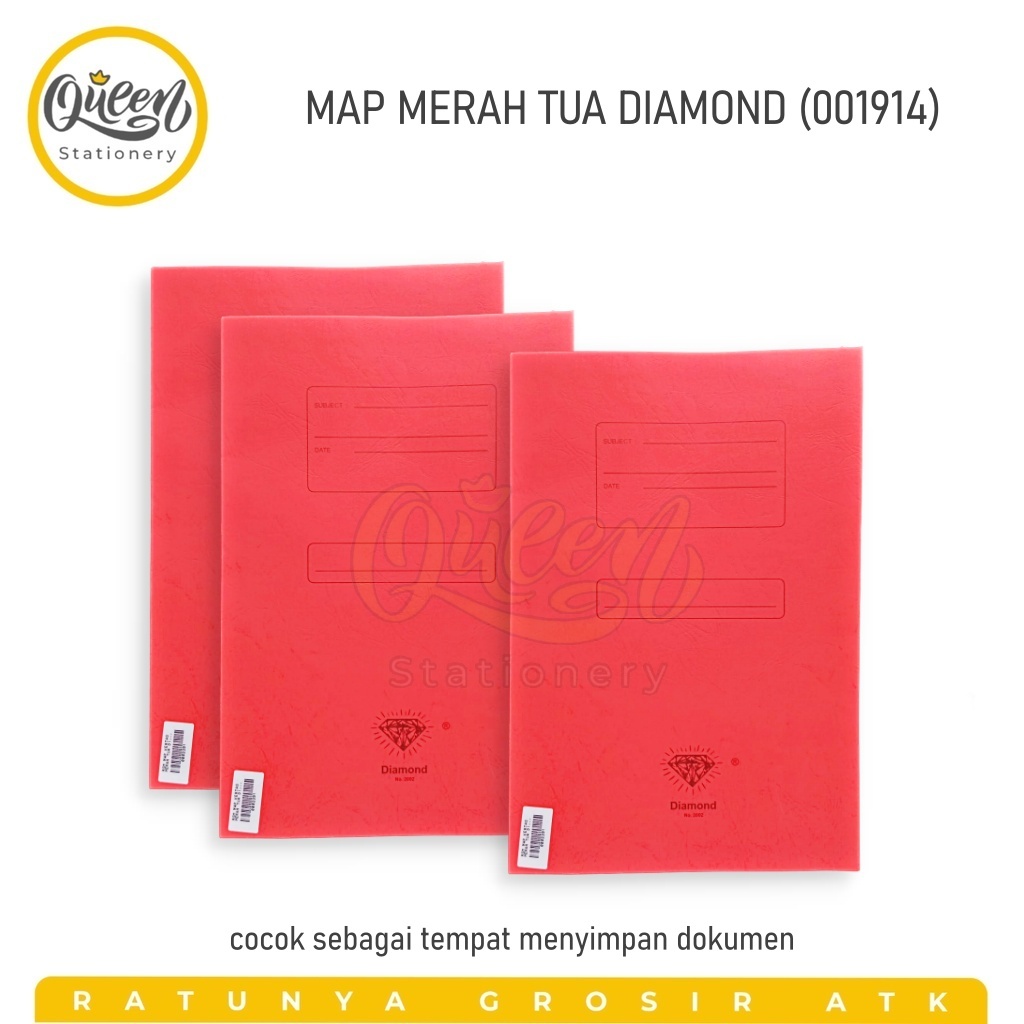 1 PCS MAP KERTAS DIAMOND / MAP FILE / STOPMAP / MAP DOKUMEN | Lazada ...