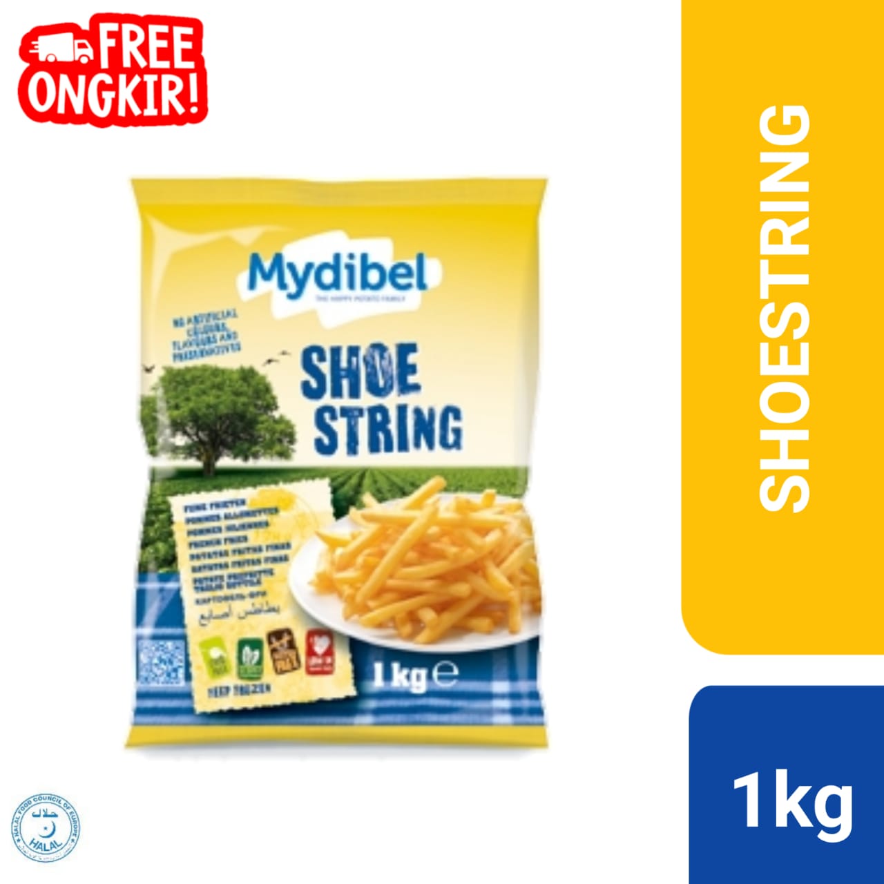 MyDibel Kentang Shoestring 1kg - 3 Pack | Lazada Indonesia