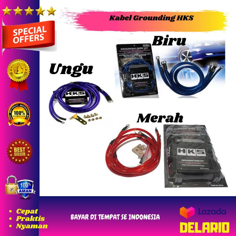 Kabel Grounding HKS- HKS Grounding wire kits / Grounding Wire Set Murah ...