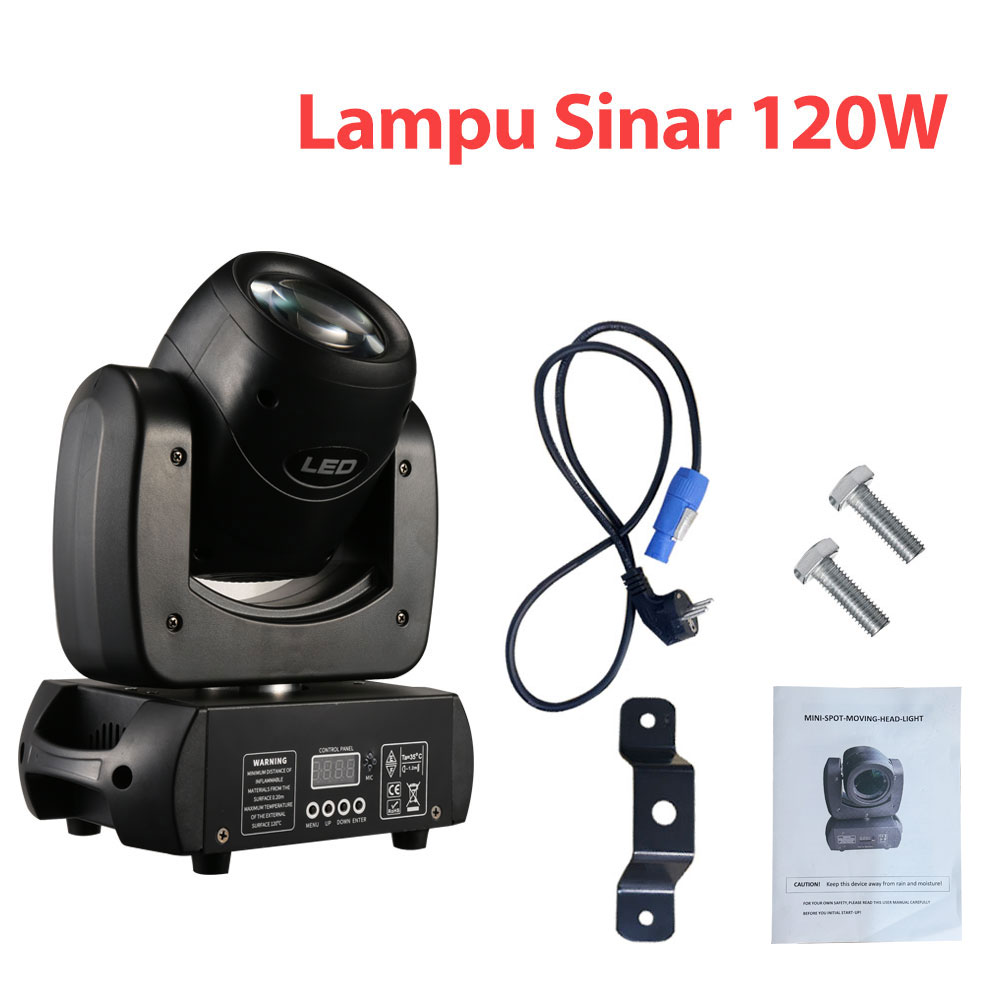 Kaiy lampu beam mini lampu panggung sorot putar 100Watt Lampu panggung ...