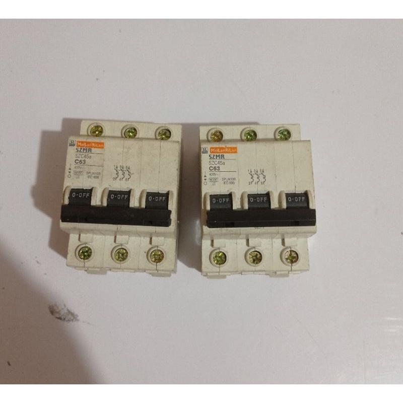 MCB 3 PHASE 63A SZMR | Lazada Indonesia