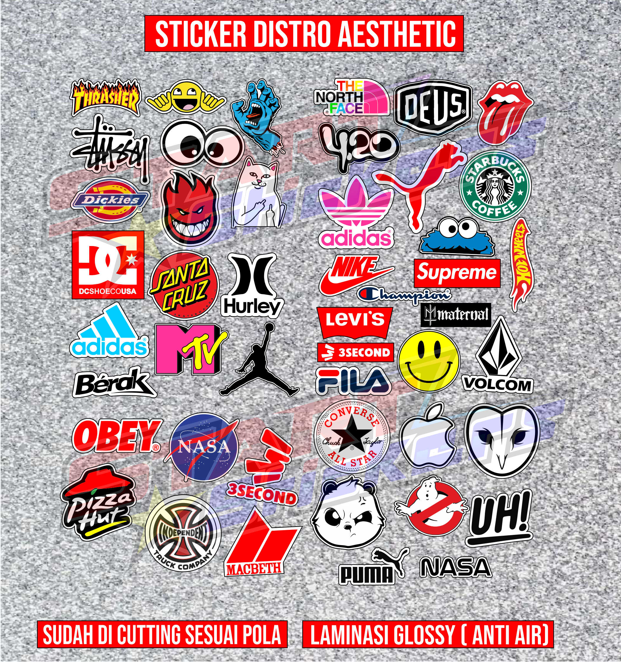 STIKER AESTHETIC STIKER DISTRO STIKER HP STIKER CASE STIKER LAPTOP ...